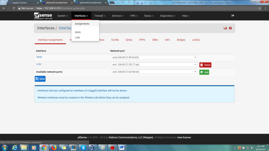 CARP High Availability - help.netonboard.com