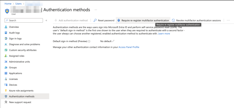 Resetting Multi-Factor Authentication (MFA) in Office 365 - help.netonboard.com
